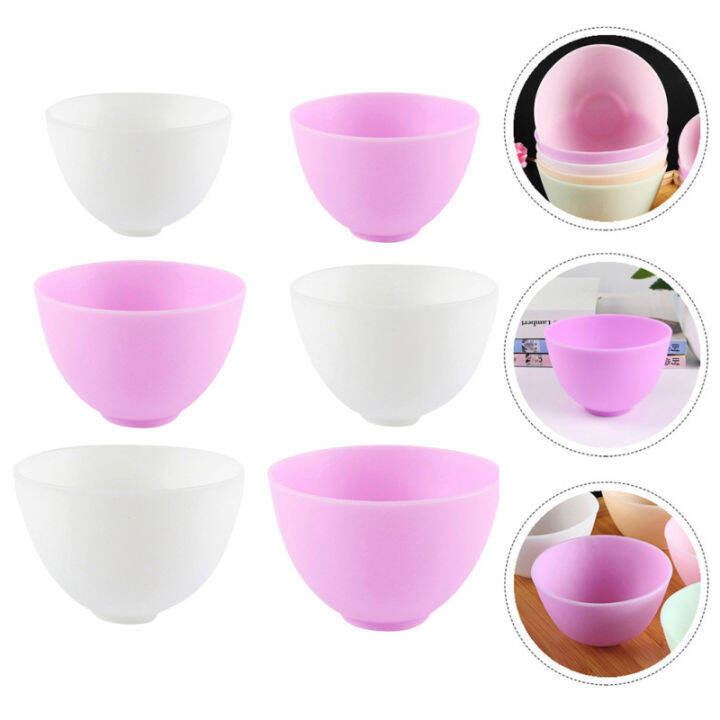 Chaoshihui 6 Pcs Bowl Mise En Place Bowls Skin Care Tools Face ...