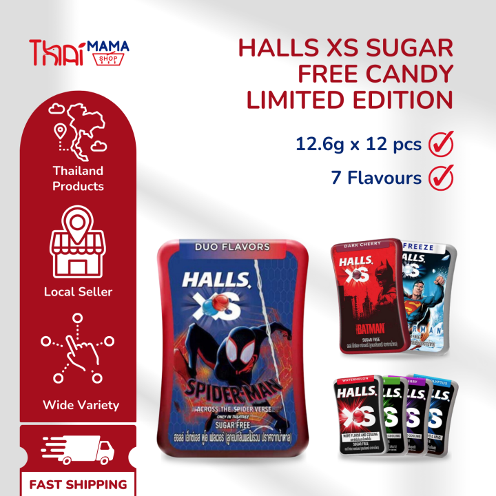 Halls XS Sugar Free Candy Limited Edition 12.6g x 12pcs | Lazada Singapore