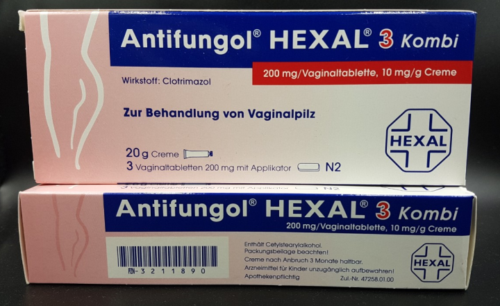 Hàng Đức Antifungol Hexal 3 Kombi viên + kem | Lazada.vn