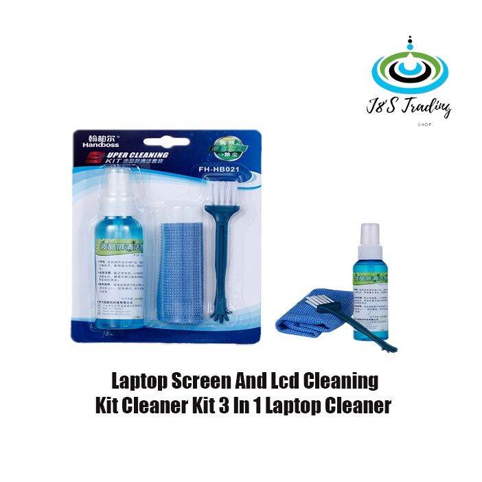 Laptop Screen and LCD Cleaning Kit Cleaner 3 In 1 | Lazada PH