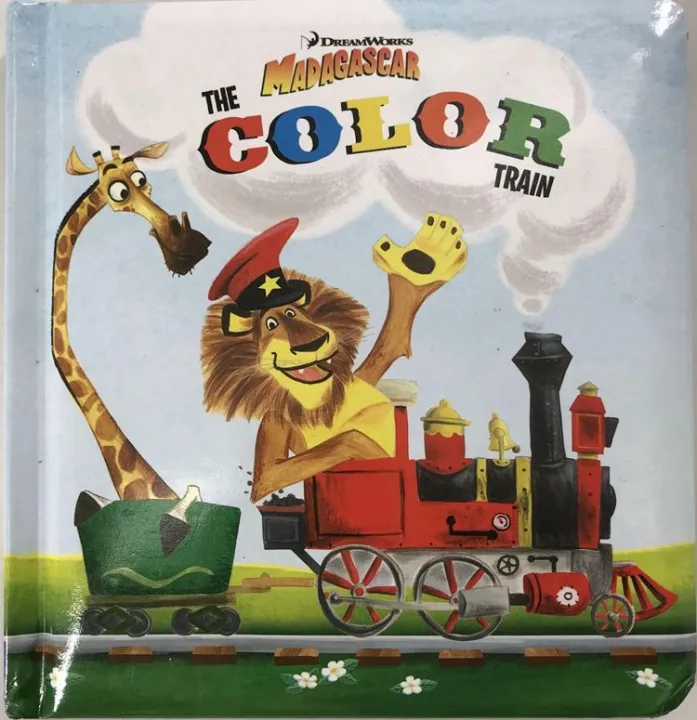 The Color Train English children's cardboard picture books | Lazada PH