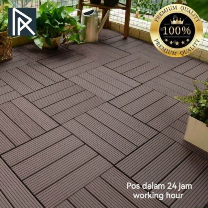 PA Premium Wood Floor Decking Interlocking Deck Floor Tiles Outdoor ...