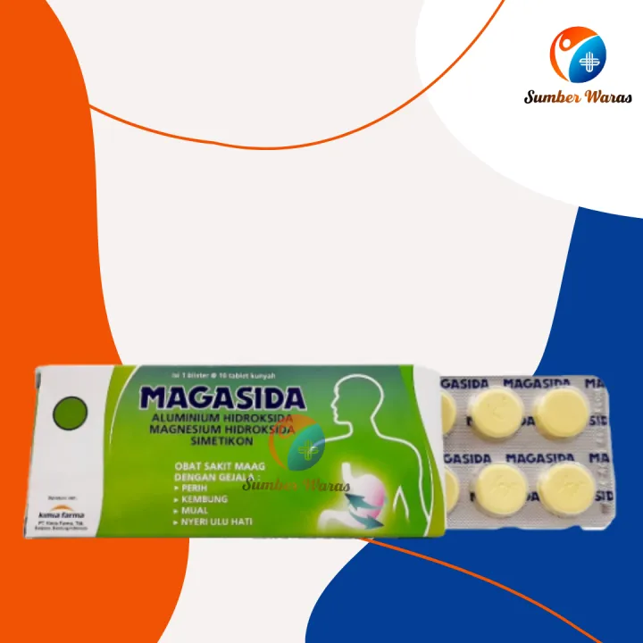 MAGASIDA CHEWABLE STRIP 10 TABLET | Lazada Indonesia