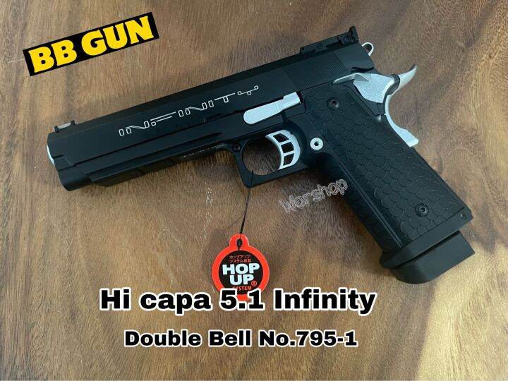 ปืนบีบีกัน รุ่น Hi-Capa 5.1 Infinity IPSC Version ค่าย Double Bell No ...
