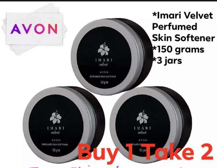 AVON IMARI VELVET PERFUMED Skin Softener ( 150g ) BUY 1 TAKE 2 | Lazada PH