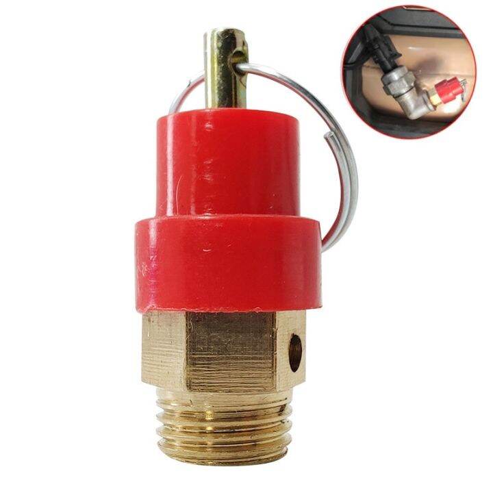 1pcs 1/4 39; 39; BSP Air Compressor Safety Relief Valve 1/3/5/8/10/12KG ...