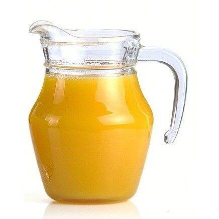 Water Jug / Pitcher jus / Pitcher Susu / Gelas Pitcher Kaca Bening 500 ...