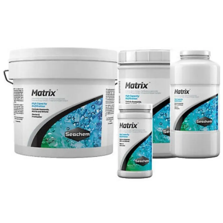 Seachem Matrix 1 ลิตร, 2 ลิตร และ 4 ลิตร วัสดุกรองชีวภาพคุณภาพสูง ใช้ ...
