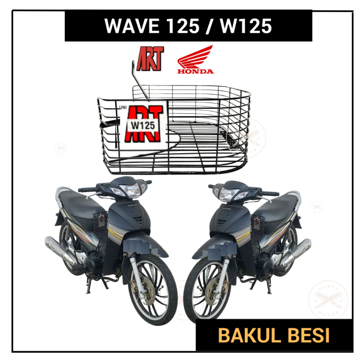 𝗔𝗥𝗧 𝗙𝗥𝗘𝗘 𝗧𝗔𝗣𝗔𝗞 𝗕𝗔𝗪𝗔𝗛 HONDA WAVE125 W125 WAVE 125 W METAL BESI IRON ...