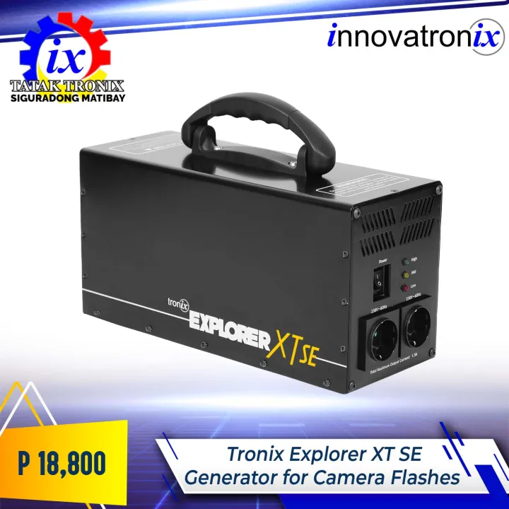 Innovatronix/Tronix Explorer XT SE 2400Ws Generator for Camera Flashes ...