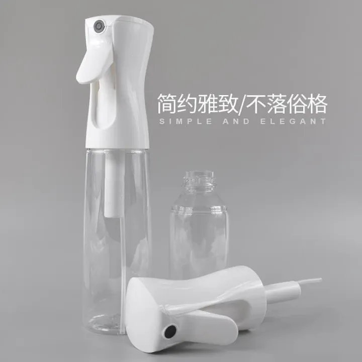Nano Mist Alcohol Spray Bottle (300ML) / Continuous Alcohol Dispenser ...