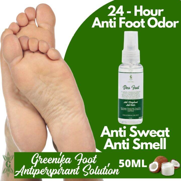 Buy 1 Take 1 Greenika Deo Foot Anti Odor Sweat Fungal Perspirant Spray ...