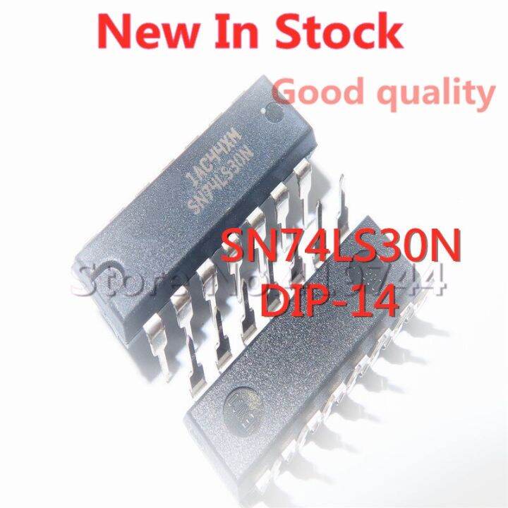 5PCS/LOT SN74LS30N 74LS30 HD74LS30P DIP-14 8-input positive NAND gate ...