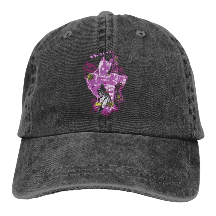 GJMY Korean style trendy cap Killer Queen Jjba Jojo Bizarre Adventure ...