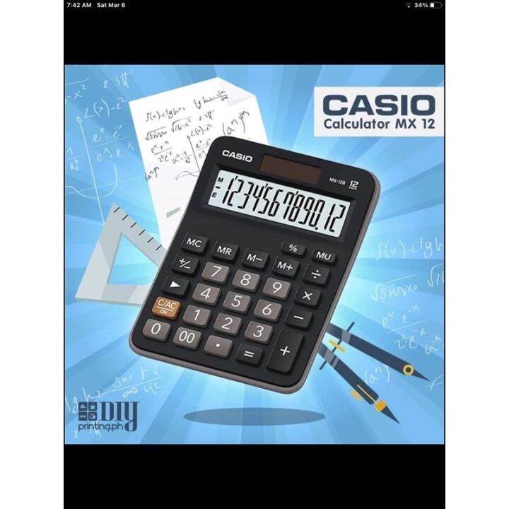 CASIO CALCULATOR MX-12B | Lazada PH