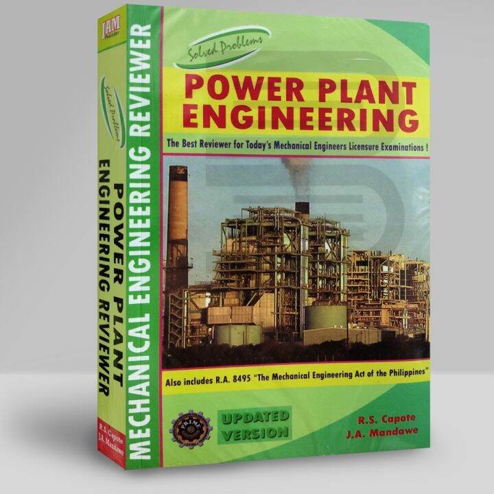 BOOKS POWER PLANT ENGINEERING (Updated Version) - RS Capote JA Mandawe ...
