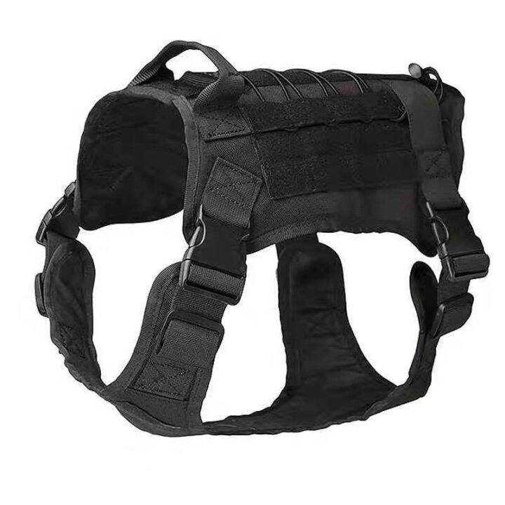 Military Army Police Dog Vest Tactical Vest For Service Dog Harness ...