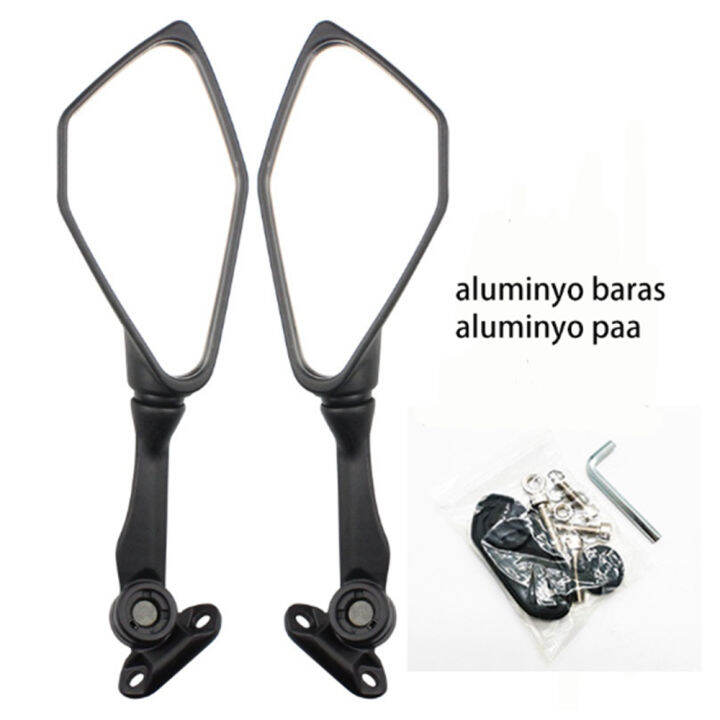 PH NINJA Side Mirror Foldable Rivet Type | Lazada PH