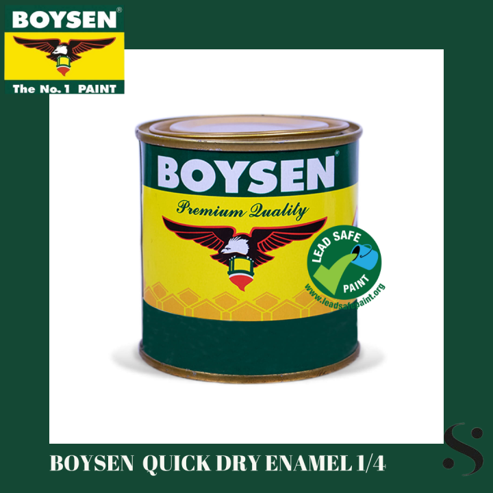 Boysen Quick Dry Enamel Lots of Color 1/4 Liter( For wood and metal ...