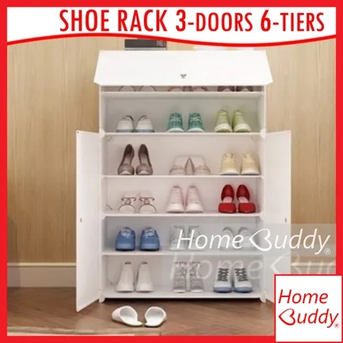 ⭐️SG⭐️ Shoe Rack [flexible plastic panel. LARGE. 18 to 24 pairs of ...