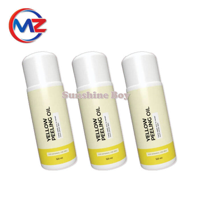 ( SET OF 3 ) Yellow Peeling Oil - 120ml Skin Peeling - Body Peeling ...