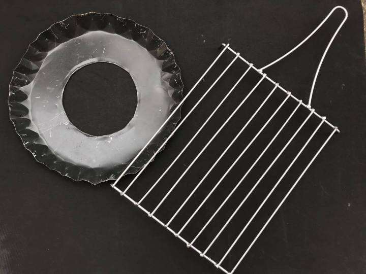 12-inch Metal Grill with Stand Parilya with Free "Batya Batya" | Lazada PH