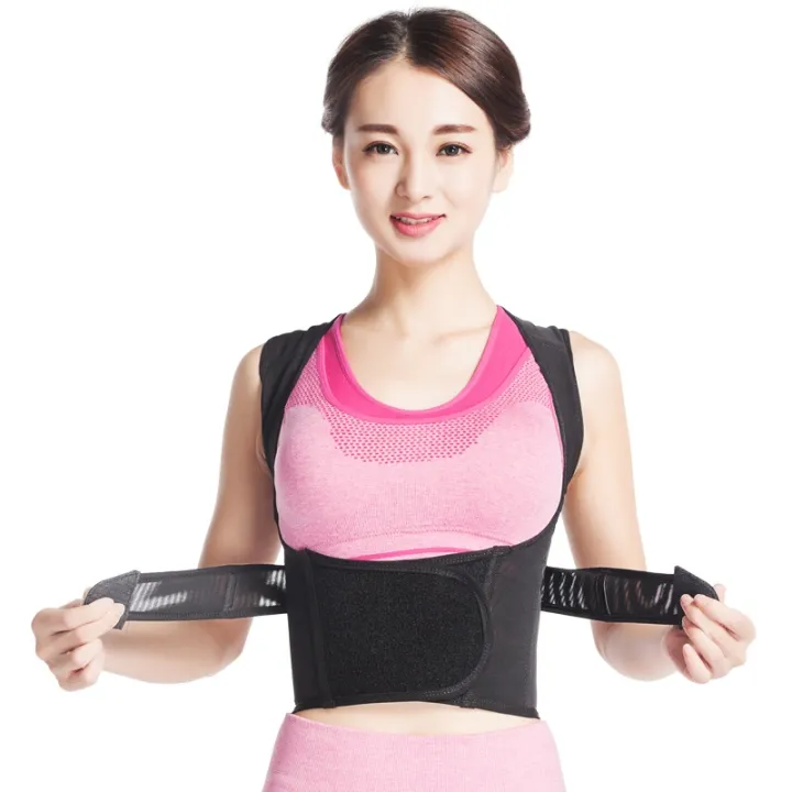 Ms grown-up child child male students back with kyphosis correction ...