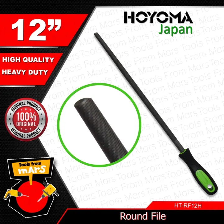HOYOMA JAPAN Round File 12" HT-RF12H •TOOLS FROM MARS• | Lazada PH