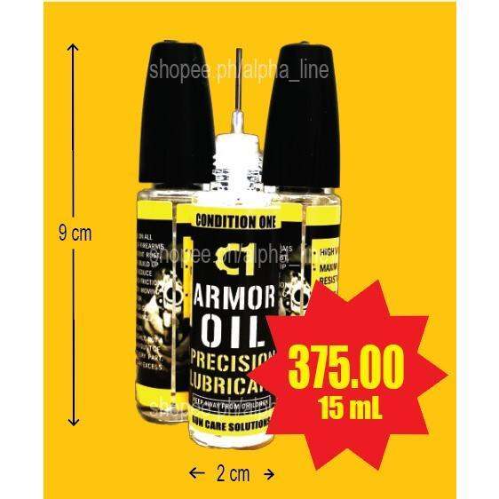 CONDITION ONE ARMOR OIL PRECISION FIREMARM LUBRICANT GUN OIL | Lazada PH