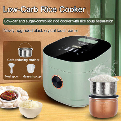H Smart Touch 3L Mini Rice Cooker with Soup Separation Function and ...