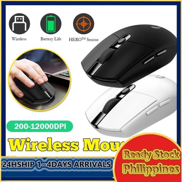 Logitech G304 Gaming Mouse Wireless HERO Sensor Mice Programmable Mouse ...
