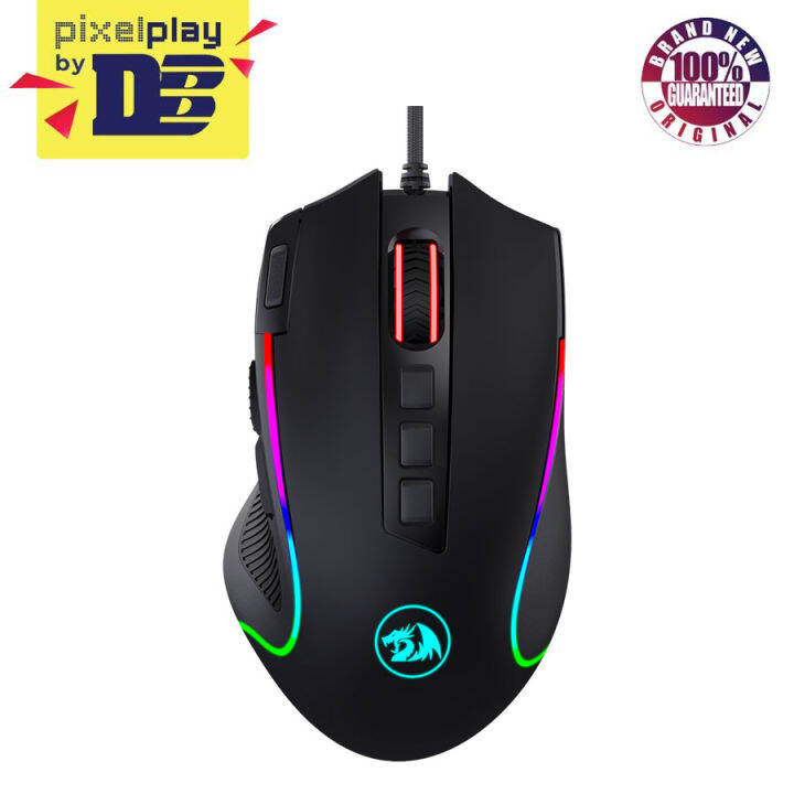Redragon Predator Wired Gaming Mouse (RED-M612-R1BK) | Lazada PH