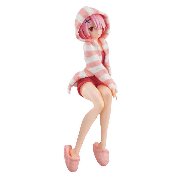 Microgood ชุดนอน Rem Figurine รุ่นที่น่าสนใจสะดวกพกพา PVC เซ็กซี่ตกแต่ง Action Figure สำหรับครัว ...