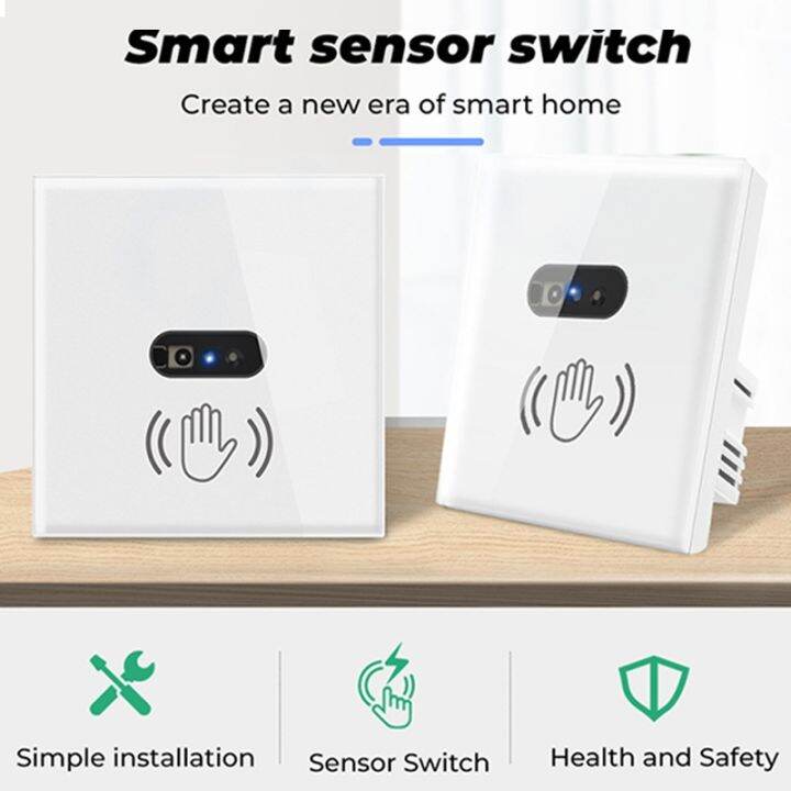 Smart Infrared Sensor Switch ON/Off No Touch Contactless Switches Door ...