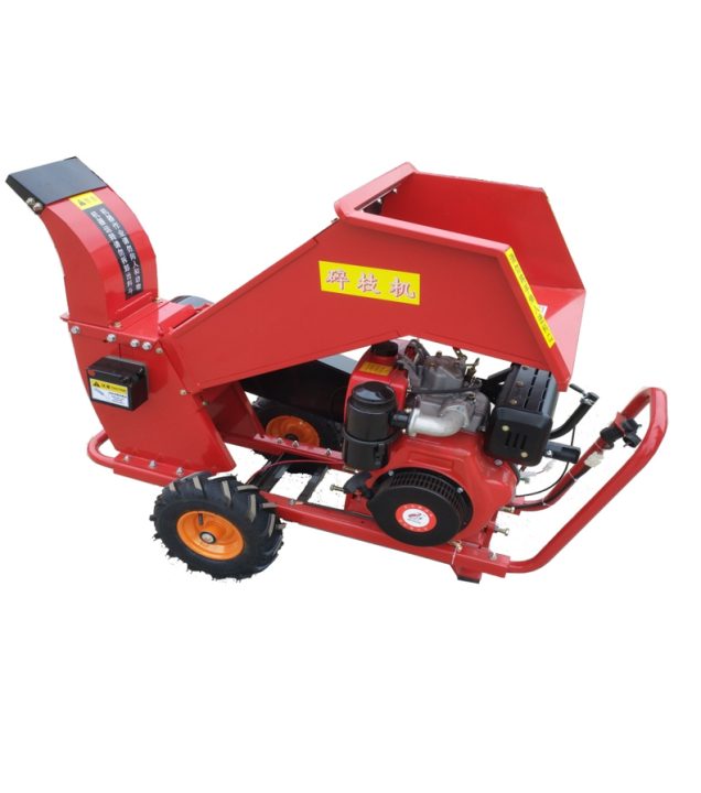 industrial pine timber wood log chipper machine wood chopper forestry ...