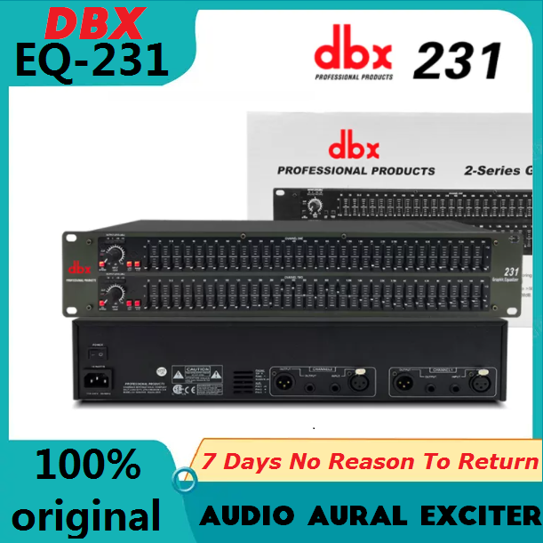 DBX 231 – 2 SERIES 31 BAND PROFESSIONAL GRAPHIC EQUALIZER | Lazada PH