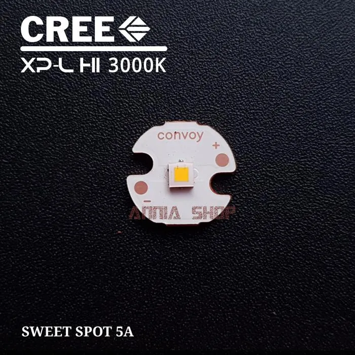 CREE LED 16MM XP-L XPL HI KUNING TEMBAGA WARM COPPER PCB 3000K | Lazada ...