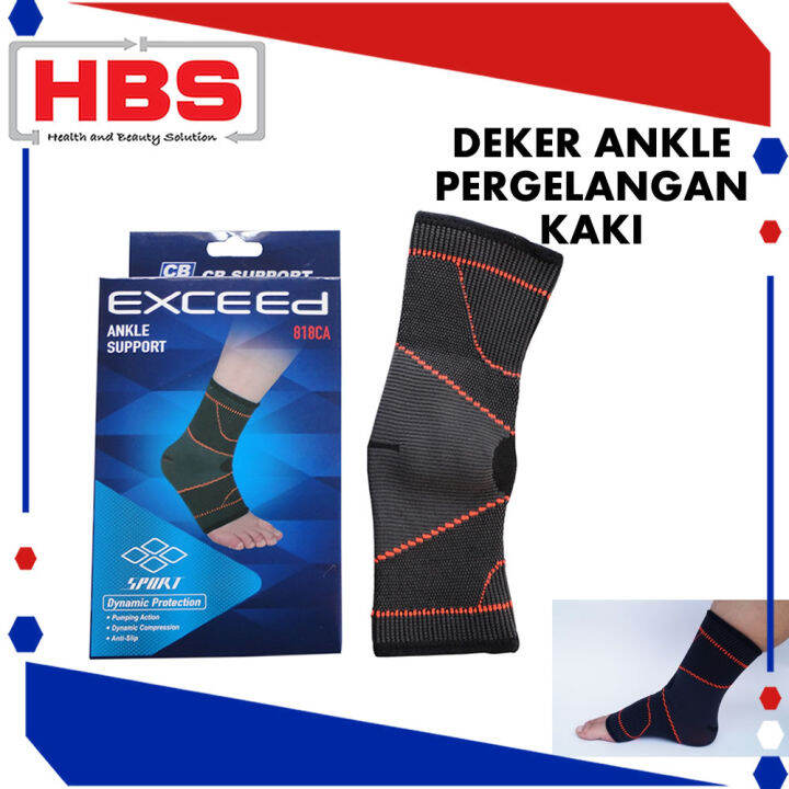 Deker Ankle Support Engkel 818CA / Dekker Pelindung Pergelangan Kaki ...