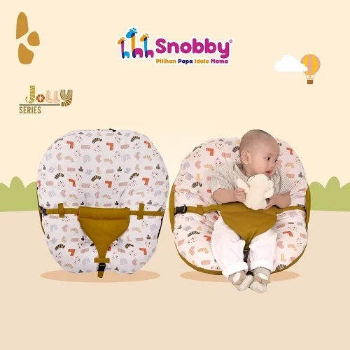 Snobby Sofa Bayi Multifungsi (ada gasper ) + Bantal Dot Jolly Series ...