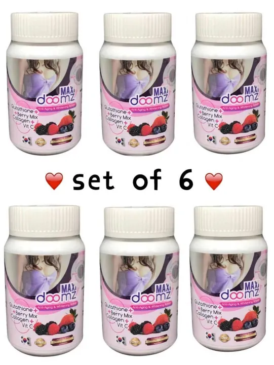 ( set of 6 ) Maxi Doomz Breast Enlargement, Firming, Vagina Tightening ...