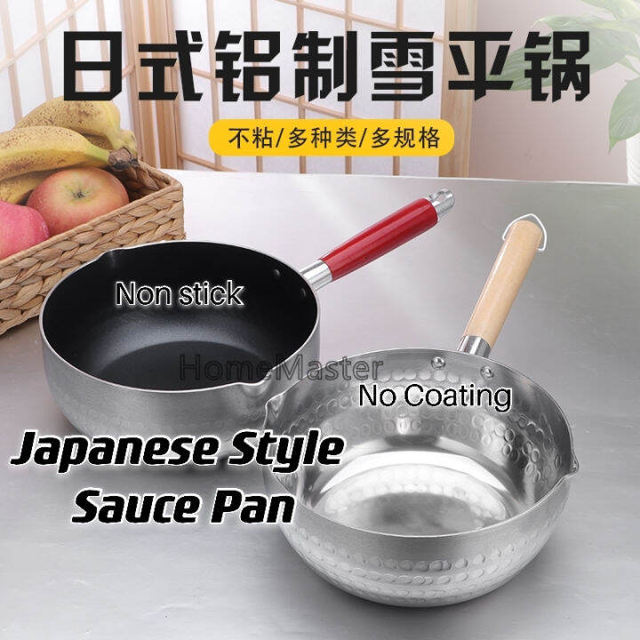 Japanese Yukihira Aluminium Snow Pan Non Stick Induction Milk Pot ...