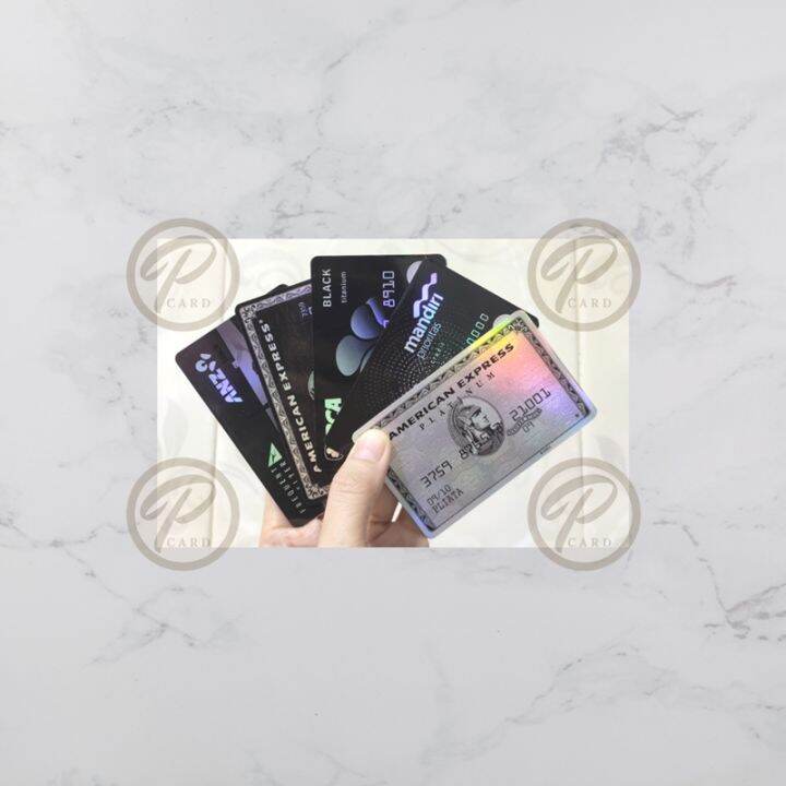 STICKER DESAIN MANDIRI PRIVATE CREDIT HOLOGRAM SERIES - Card Cover Skin ...