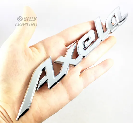 โลโก้ตัวอักษร มาสด้า อาเซล่า Car Accessories Side Emblem AXELA Logo ...
