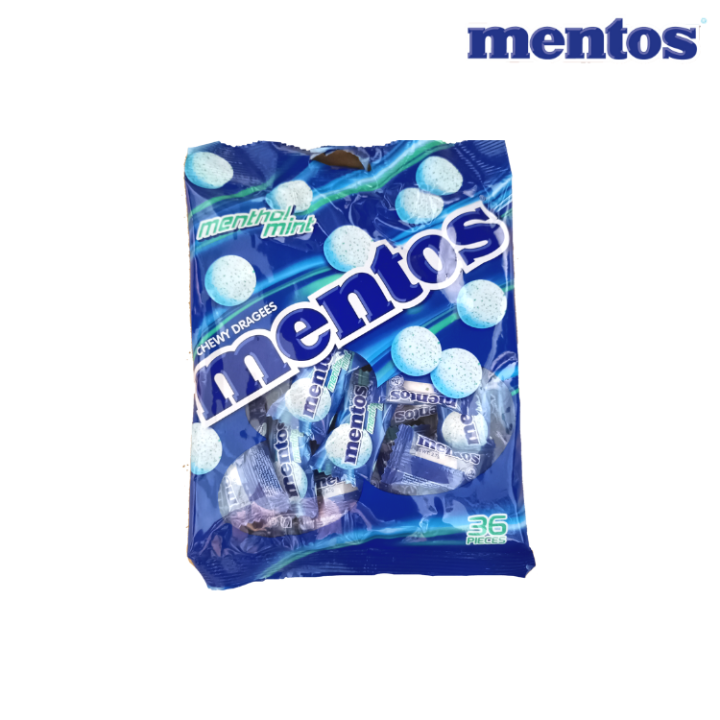 Mentos - Menthol Mint Flavour 36's | Lazada