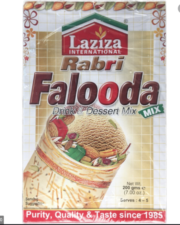 Laziza Rabri Falooda Drink & Dessert Mix - Rabri 200gm | Lazada