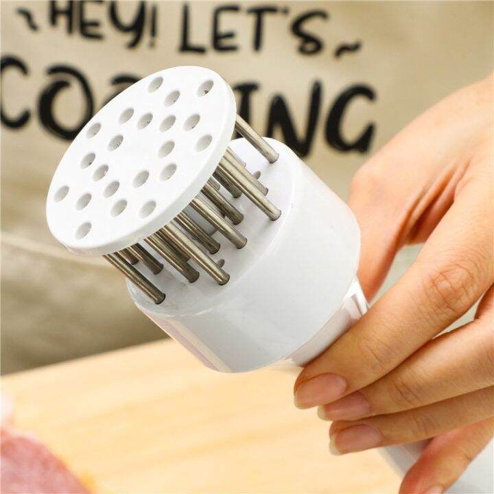 Stainless Steel Meat Tenderizer with Needles Meat Tenderized Fiber Meat ...