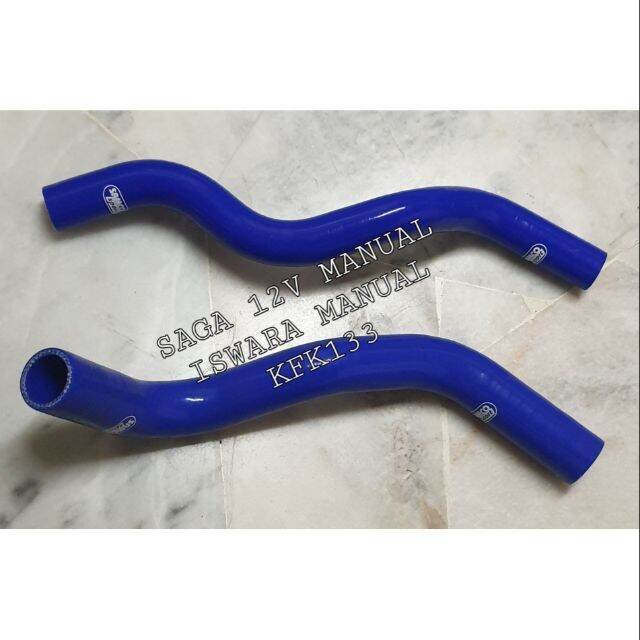 SILICONE RADIATOR HOSE SAGA 12V ISWARA LMST | Lazada