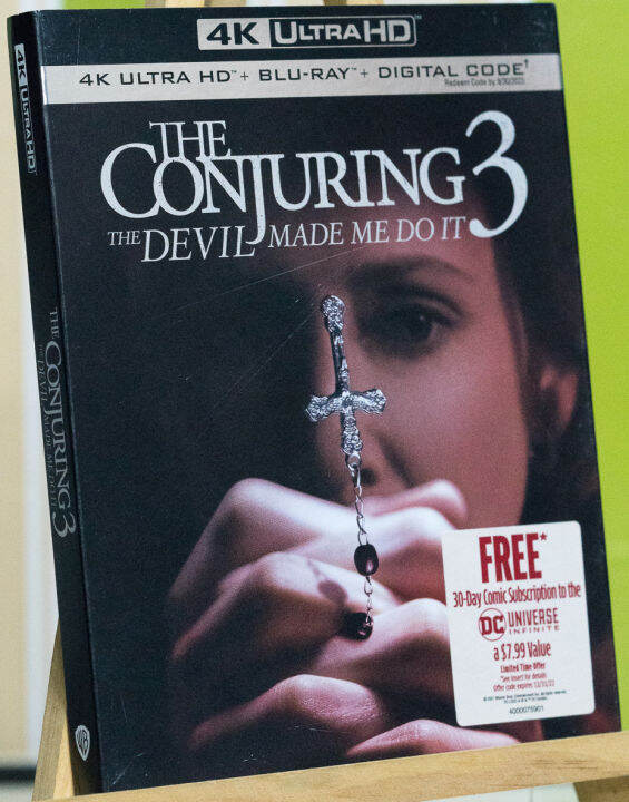 The Conjuring 3: The Devil Made Me Do It 4K Blu-ray | Lazada PH