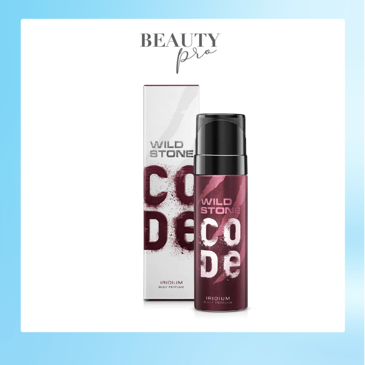 Wild Stone Code IRIDIUM Body Perfume for Men 120ml | Lazada.co.th