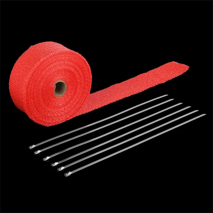 Hot Sellers 1.5mm*50mm*15m Roll Fiberglass Exhaust Header Fiberglass ...